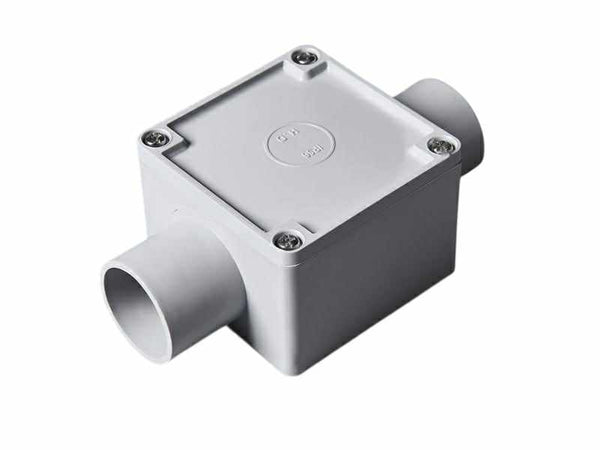 32mm - 2 Way Conduit Box – Nixon Data Comms & Electrical