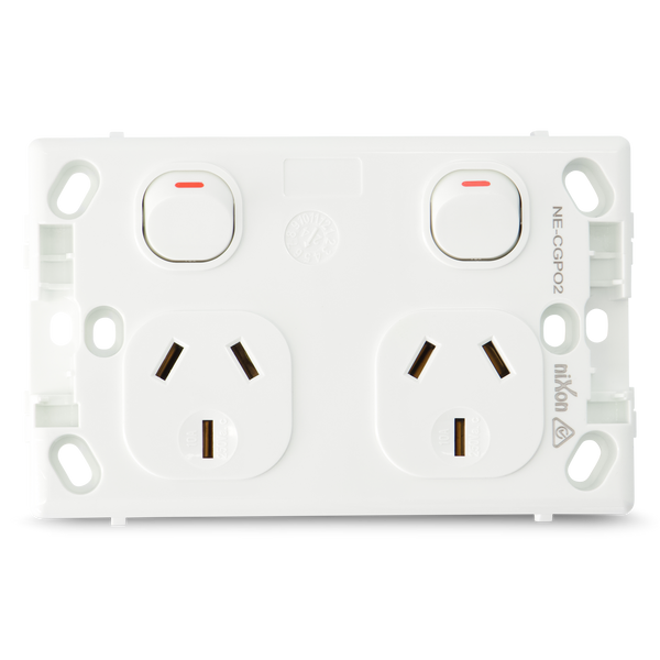 Classic Double 10Amp Powerpoint / GPO Outlet – Nixon Data Comms ...