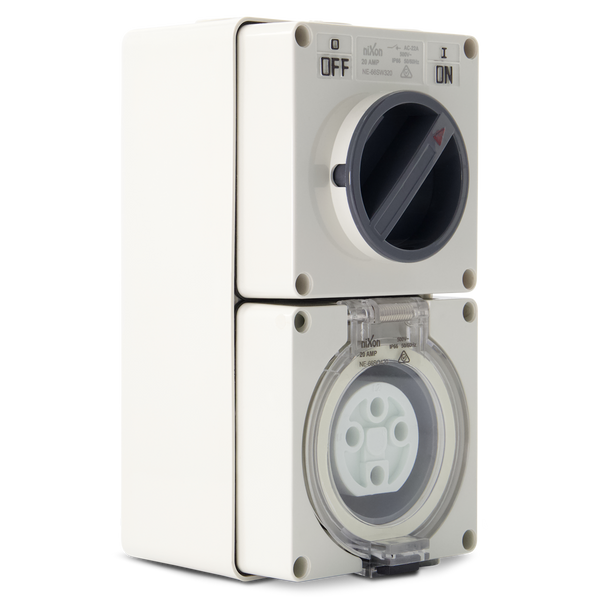 4PIN 20AMP - Combination Switched Socket Outlet – Nixon Data Comms ...