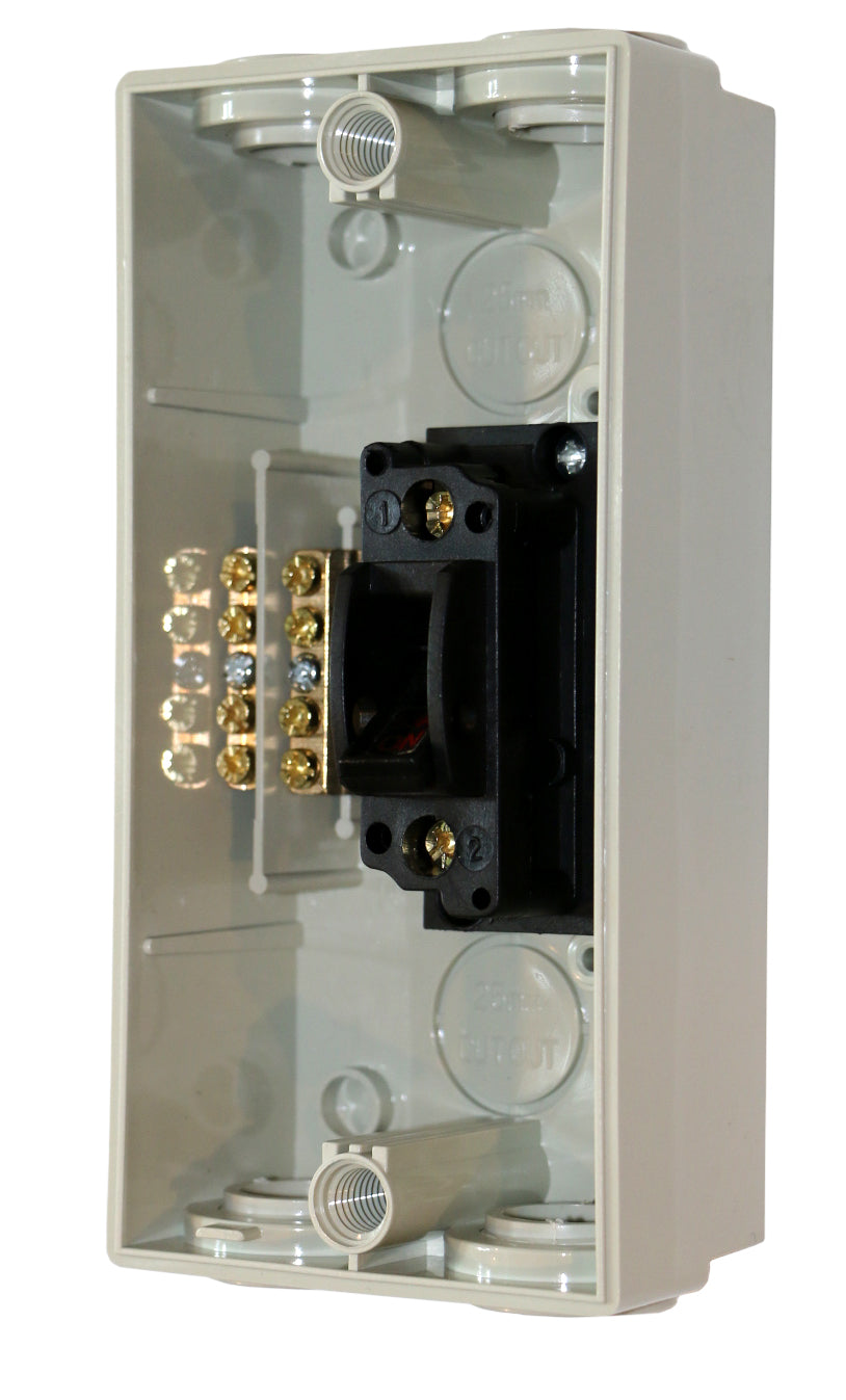 63AMP - Weatherproof Isolator - 1 Pole / Single Phase – Nixon Data ...
