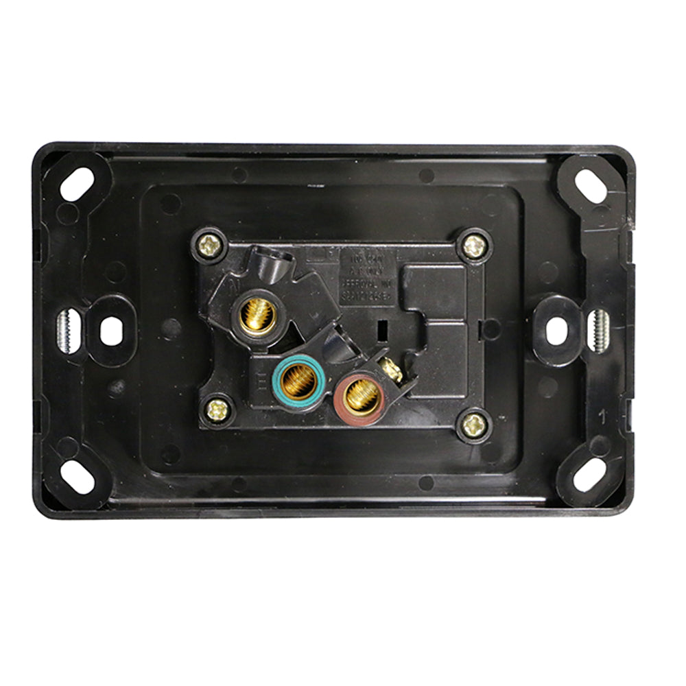 Single 10Amp Powerpoint / GPO Outlet - Black – Nixon Data Comms ...