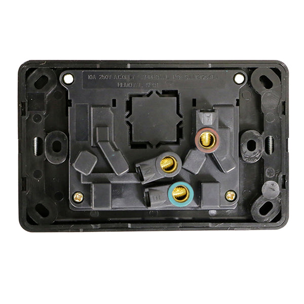 Double 10Amp Powerpoint / GPO Outlet - Black – Nixon Data Comms ...