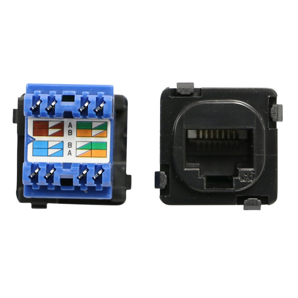 RJ45 - Cat 6 Data Jack - Black – Nixon Data Comms & Electrical