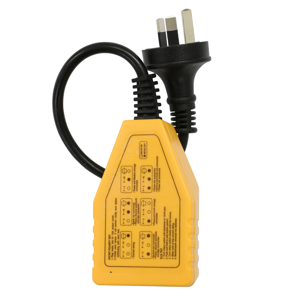 Nesco RCD / Earth Leakage Tester – Nixon Data Comms & Electrical