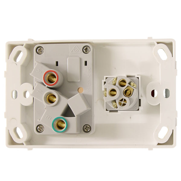 Classic Single 10Amp Powerpoint / GPO Outlet with extra Switch – Nixon ...