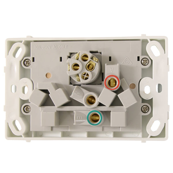 Classic Double 10Amp Powerpoint / GPO Outlet with extra Switch – Nixon ...