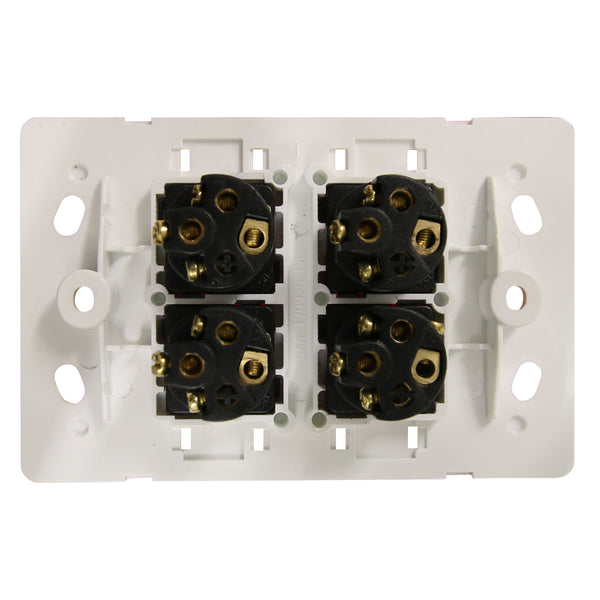 SLIM - 4 Gang Wall Switch – Nixon Data Comms & Electrical