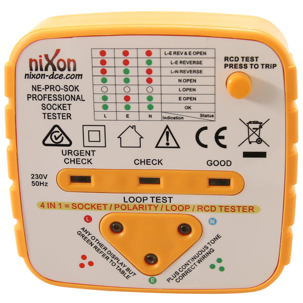 Twin pack - Socket Tester and RCD Tripper – Nixon Data Comms & Electrical